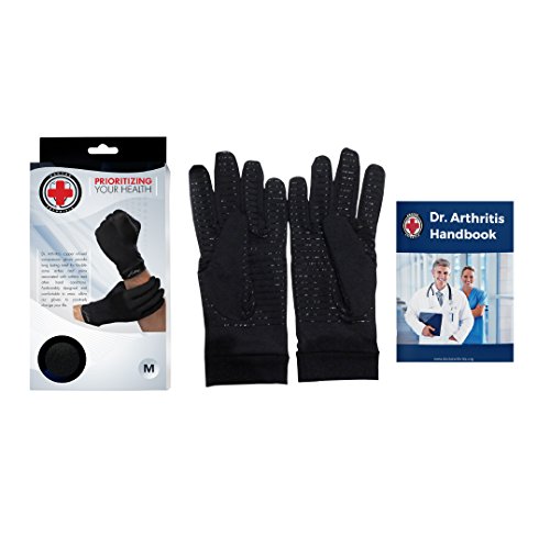 Doctor Developed Copper Arthritis gloves/Compression gloves for Women & Men (X-Large)