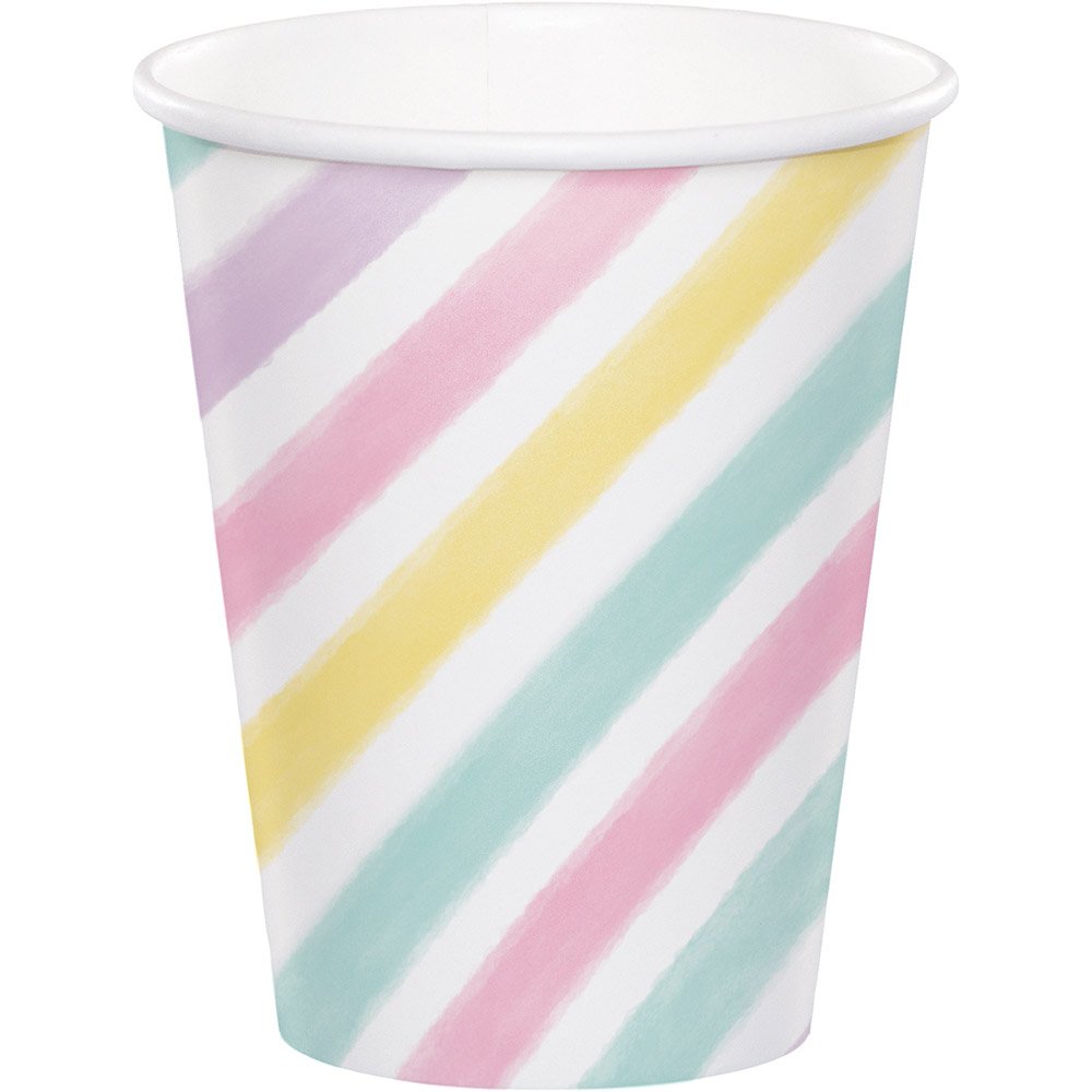 Creative Converting Unicorn Sparkle 96-Count 9-Ounce Hot/Cold Paper Cups