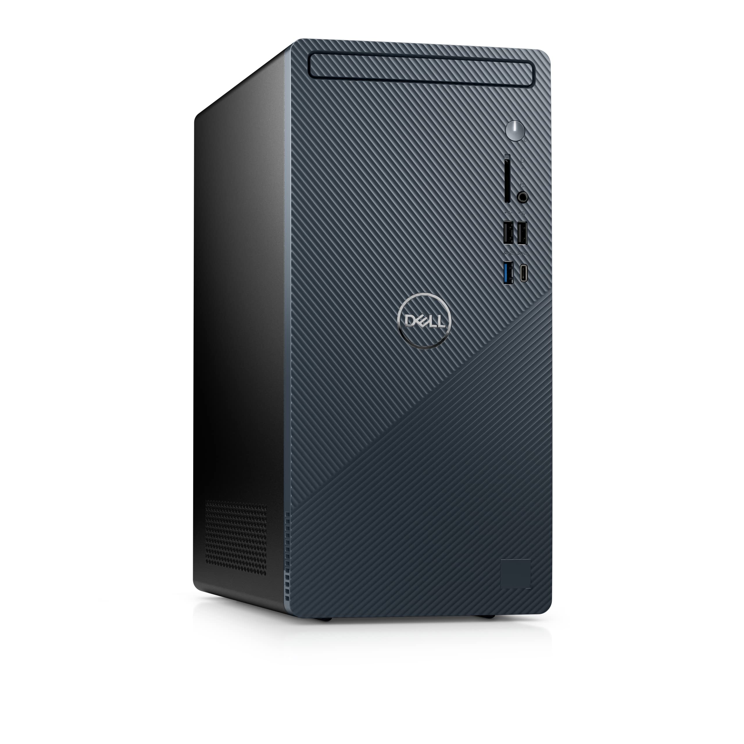 Dell Inspiron 3910 Mini-Tower Desktop Computer – Intel Core i7-12700K, 64GB RAM, 2TB NVMe SSD, 4K Monitor Support DisplayPort, HDMI, VGA, DVD, AC Wi-Fi, Bluetooth - Windows 11 Pro