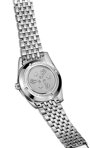 Rado Golden Horse Swiss Automatic Watch with Stainless Steel Strap, Silver, 21 (Model: R33930313), Green