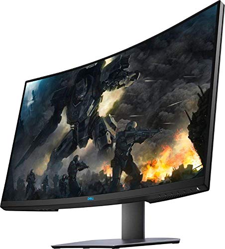 Dell 32 Inch LED Curved QHD FreeSync Monitor with HDR 2K Quad HD 2560 x 1440 Resolution 16:9 Aspect Ratio Displayport HDMI (Renewed)