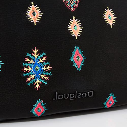 Desigual womens Hand Bag, Black, U US