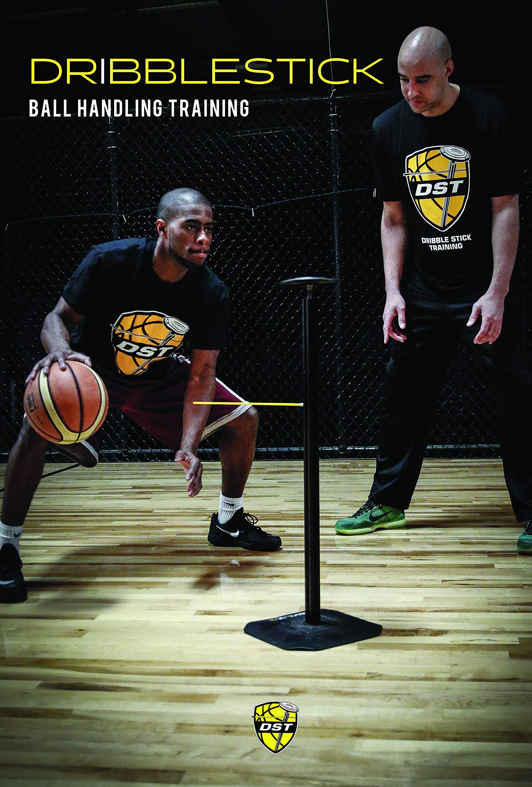Dribble Stick 2.0 | Virtual Training Bundle | Basketball Fitness Training Sticks | Basketball Workbook | Mobile App Access | Perfect Dribbling Skills | Premium Ball Handling Development