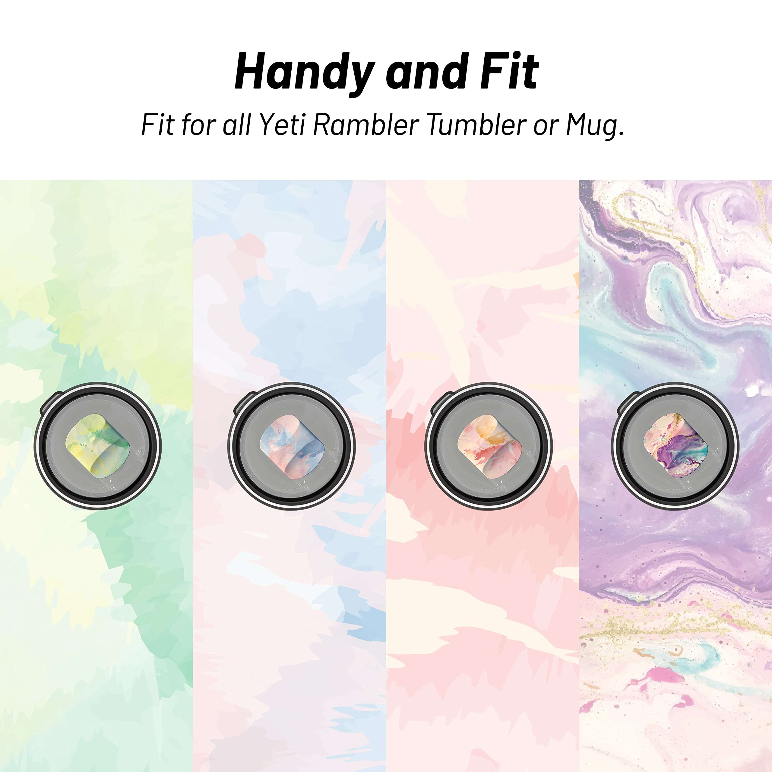For yeti magnetic slider replacement, for yeti lid magnetic slider replacement, yeti magslider replacement set of 4, Apply to yeti magnet slider lids 10 oz, 16 oz, 20 oz, 26 oz, 30 oz
