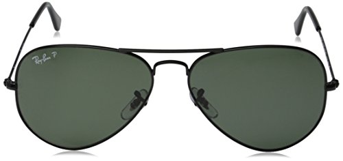 Ray-Ban Sunglasses - RB3025 Aviator Large Metal / Frame: Black Lens: Gray Polarized (62 mm)