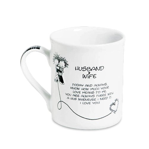 Enesco 4004610 Husband & Wife Mug 16 oz.