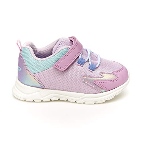 OshKosh B'Gosh Girls EverPlay Bohemia Running Shoe, Lilac, 5 Toddler