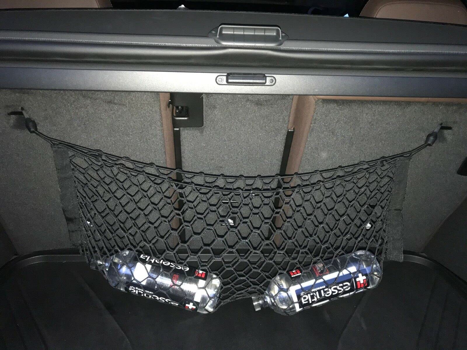 EACCESSORIES EA Trunk Rear Seats Organizer Cargo Net for Audi A5 RS5 S5 Sportback 2018-2023-Envelope Style Cargo Net for Hatchback-Premium Mesh Car Trunk Organizer-Compatible with A5 RS5 S5 Sportback