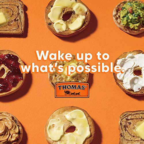 Each package of 6 Thomas' Plain Bagels are classically delicious. Great on their own, or with sandwiches and sweet snacks.