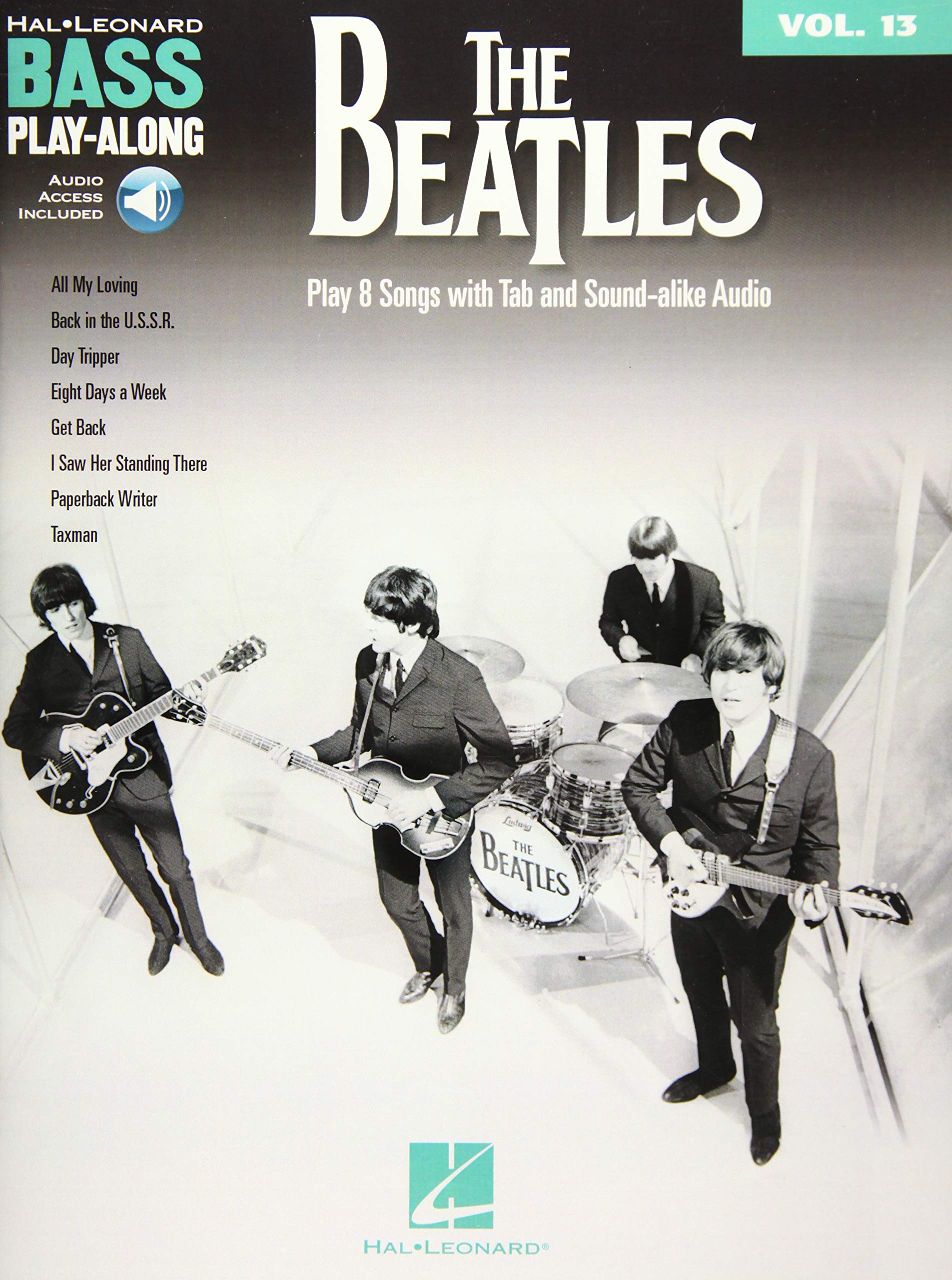 The Beatles - Bass Play-Along Volume 13 Book/Online Audio (Hal Leonard Bass Play-along, 13)
