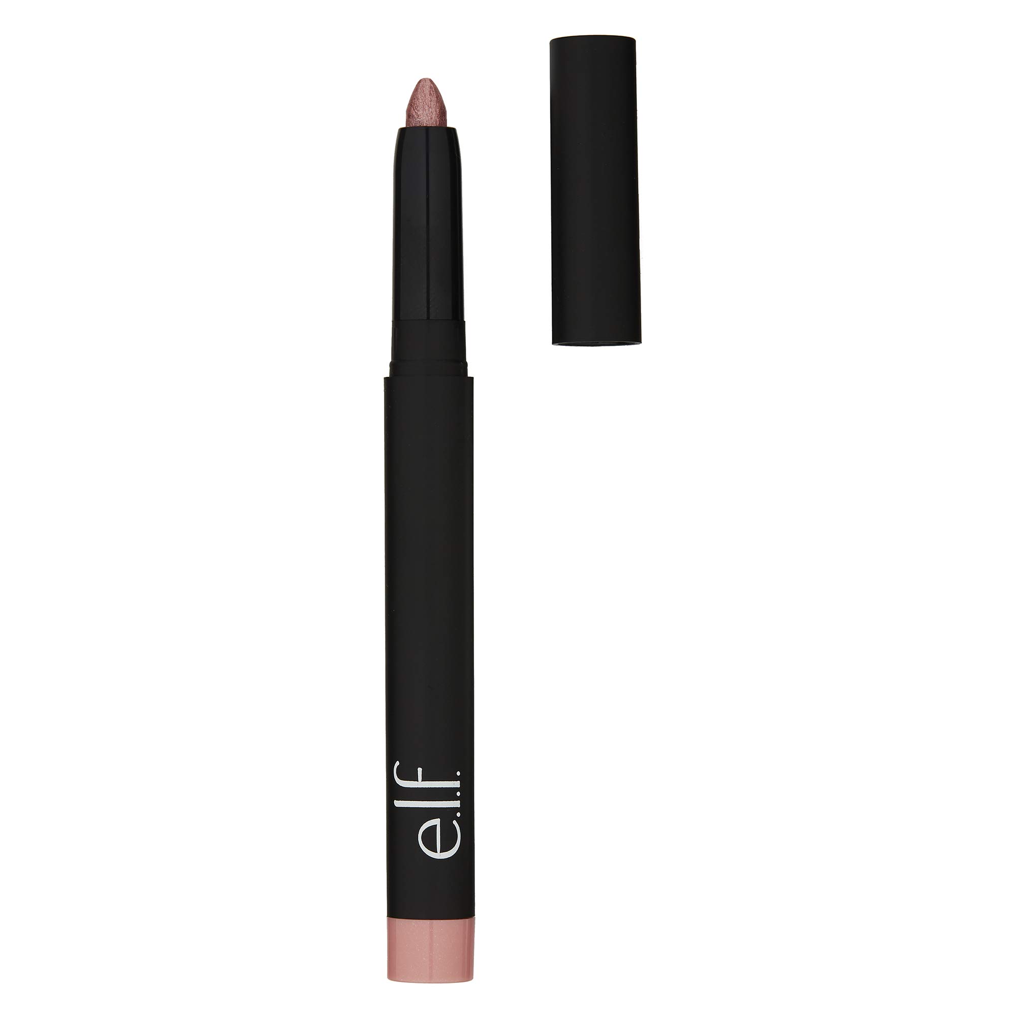 e.l.f. No Budge Shadow Stick, Smudge-Proof, Long Lasting, Creamy, Blends Effortlessly, Avoids Creasing, Rose Gold, All-Day Wear, 0.056 Oz