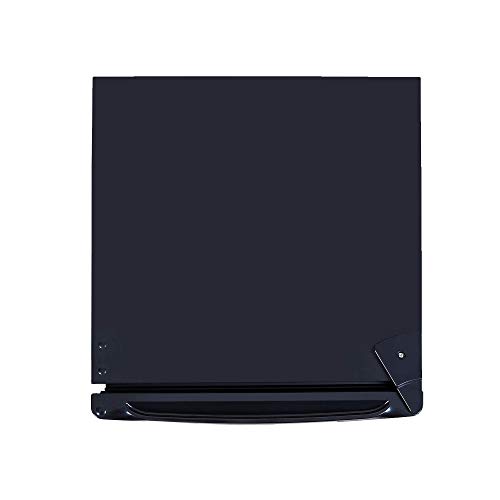 RCA RFR321-B-Black-COM RFR321 Single Mini Refrigerator-Freezer Compartment-Adjustable Thermostat Control-Reversible Doors-Ideal for for Dorm, Office, RV, Garage, Apartment-Black Cubic Feet, 3.2 CU.FT