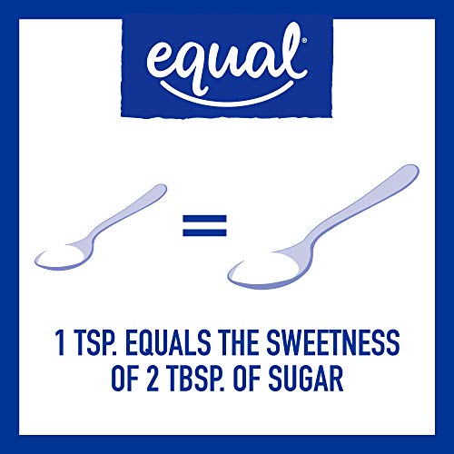 EQUAL 0 Calorie Sweetener, Granulated Sweetener, Sugar Substitute, Zero Calorie Sugar Alternative, Sugar Alternative, 1 Pound Bulk Bag (Pack of 6)