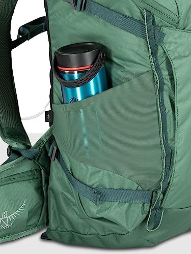 Osprey Skarab 30L Men's Hiking Backpack with Hydraulics Reservoir, Firestarter Orange, One Size