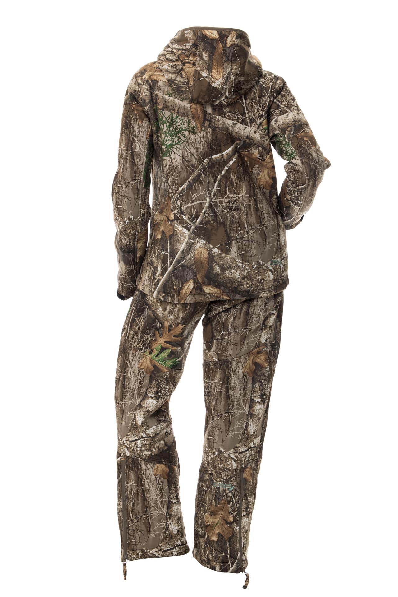 DOING SOMETHING GREAT (DSG Outerwear Women's Breanna 2.0 Fleece Hunting Pullover - Edge - MD
