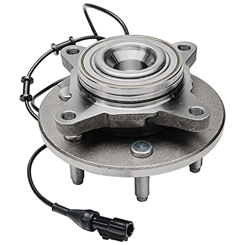 Detroit Axle - 2WD Front Wheel Bearing Hubs for 03-06 Ford Expedition Lincoln Navigator, Replacement 2003 2004 2005 2006 Expedition Navigator Wheel Bearing and Hubs Assembly Set, Pair Hubs