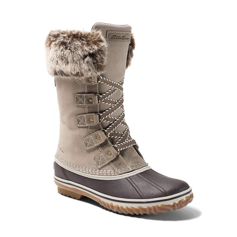 Eddie Bauer Women's Hunt Pac Deluxe Boot, Stone, 8