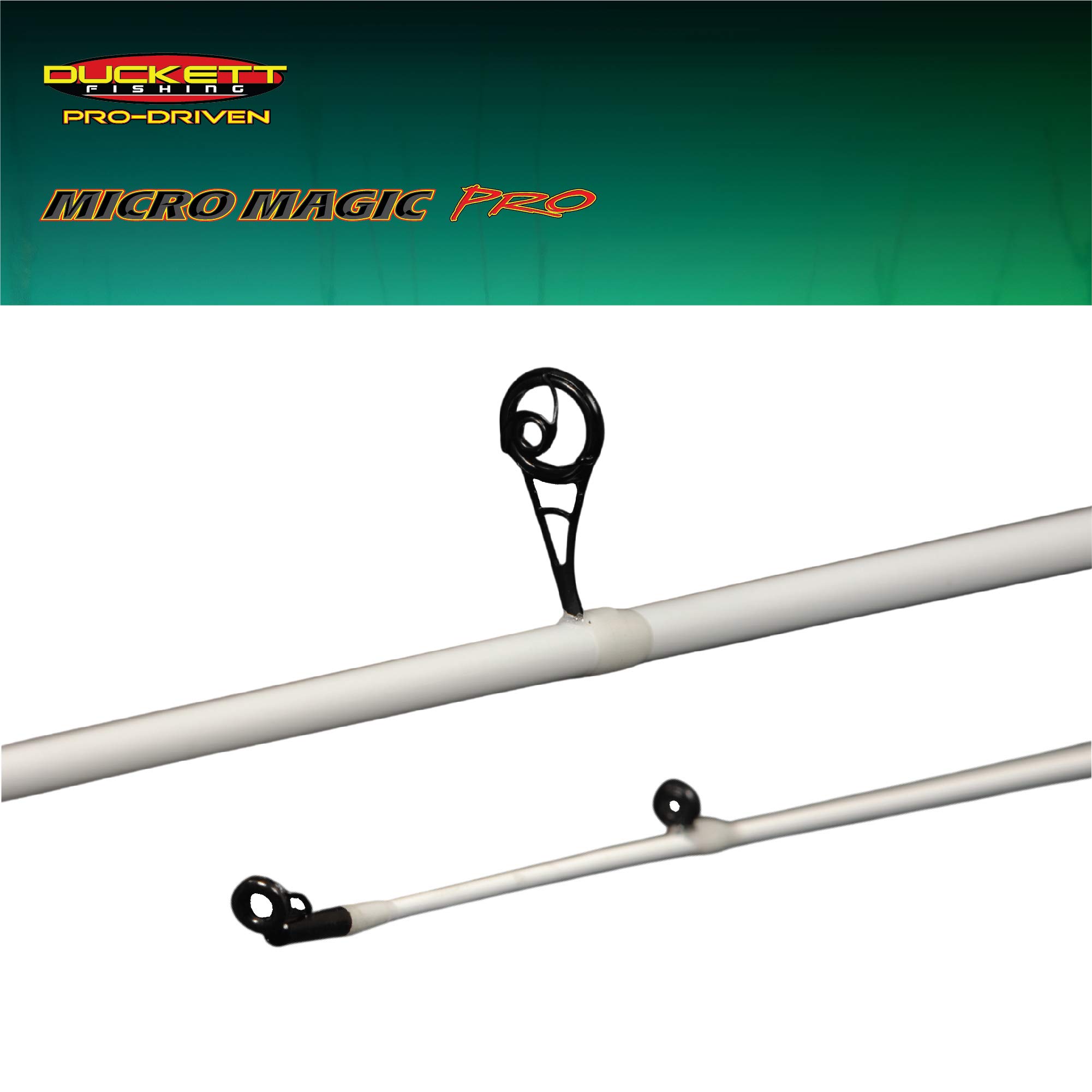 Duckett Fishing DFMP70MH-C Micro Magic ProCast Medium/Heavy Action Rod with Split Grip, 7'