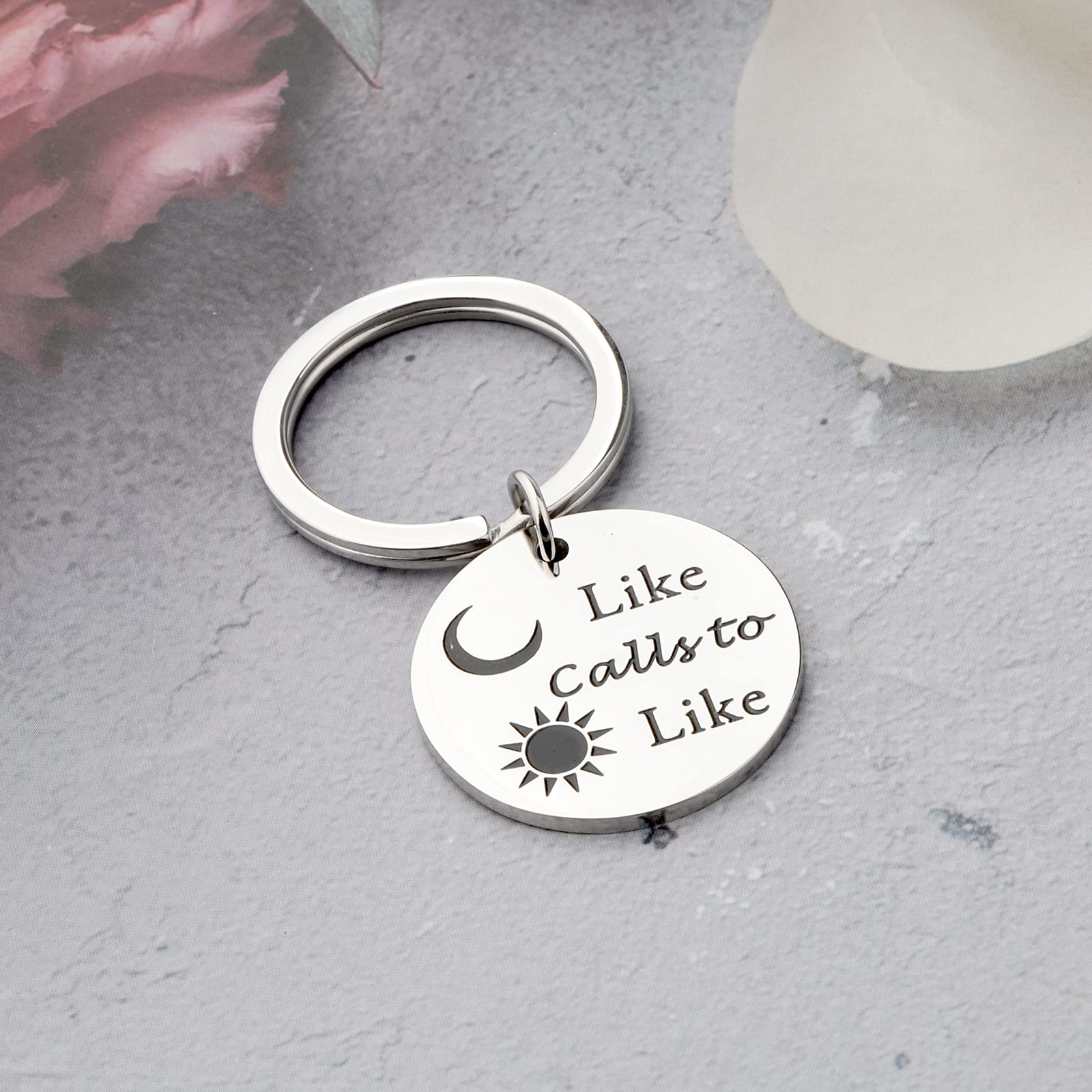 FAADBUK Shadow and Bone Inspired Gift Six of Crows Gift Like Calls to Like Bookish Gift (Like Calls to Like)