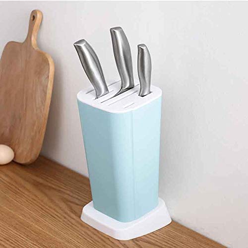 KLHDGFD Tool Holder Kitchen Knife Holder Kitchen Multifunction Plastic Knife Storage Rack Block Holder Stand Mount Stands for Knives (Color : Black-JoJo's Bizarre Adventure1)