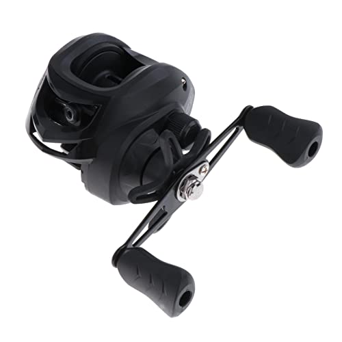 Reel - Baitcaster Fishing Reel, 7.6 LB Drag, 1 Shielded Ball Bearings Brake System, Left Handed