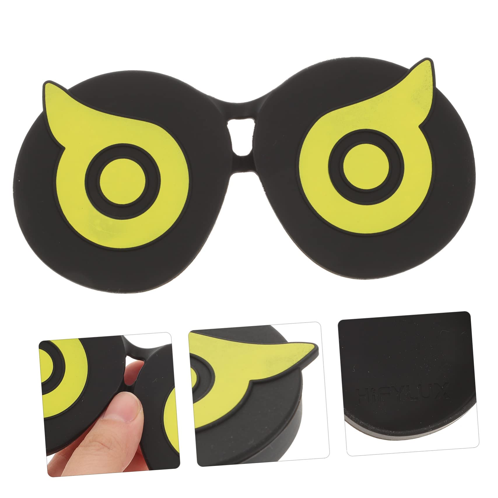DOITOOL Earphones Ear Piece 4pcs Yellow Compatible with pico Compatible for pico Cover Protector Lens Anti-scratch Glasses Vr Sunproof Cushion Pad Vr Accessories Vr Accessories Vr Accessories