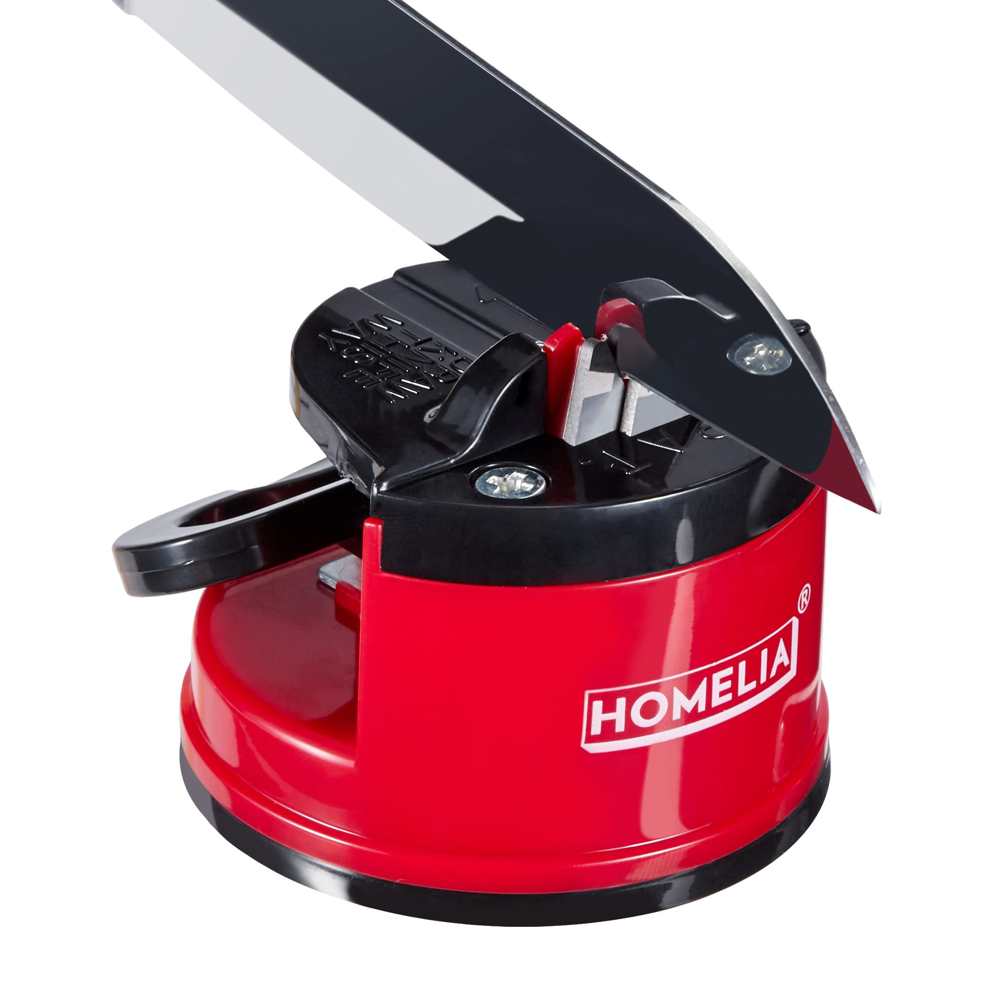 HOMELIA - Knife Sharpener - Pocket Knife Sharpener Tool - Afilador De Cuchillos - Kitchen Knife Sharpener with suction cup - Blade Sharpener - Knife Sharpening Kit