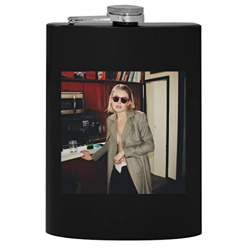 FC Carino B35Y22D63W0403508M07T32C02S27-8oz Black Hip Alcohol Drinking Flask PDI #PIDP403508