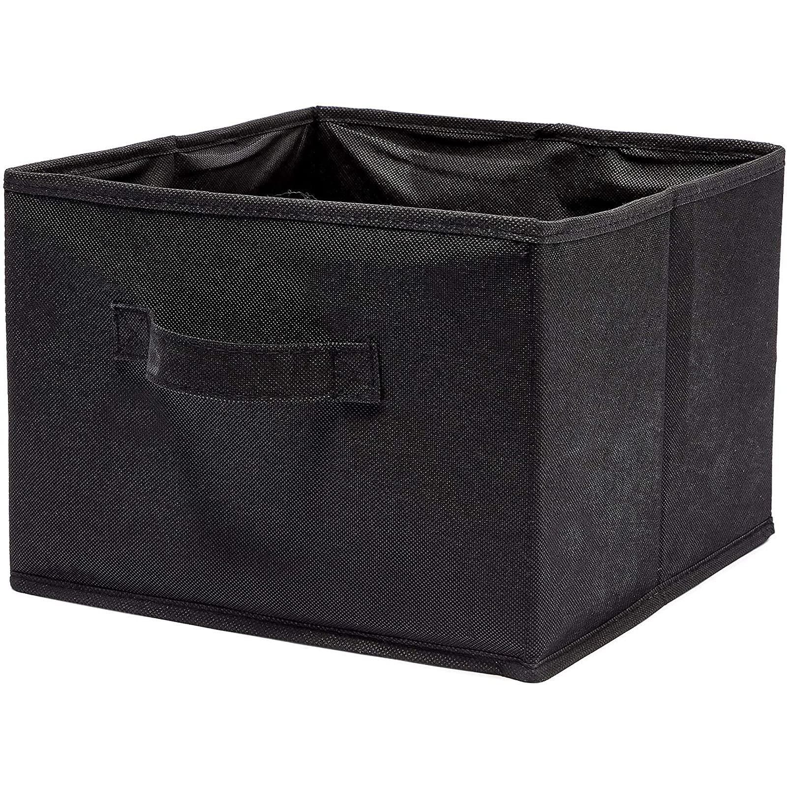 Farmlyn Creek 4-Shelf Hanging Closet Organizer with Pockets (Black, 12 x 11.5 x 33.6 in)