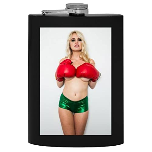 FC Carino B35Y22D63W0403445M07T32C02S27-8oz Black Hip Alcohol Drinking Flask PDI #PIDP403445