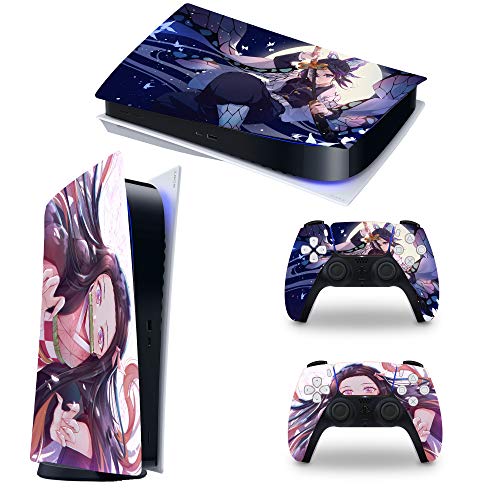 Devil Hunter - PS5 Standard Edition Skin Console - PS5 Standard Edition Controller Skin Cover Vinyl Decal Protective
