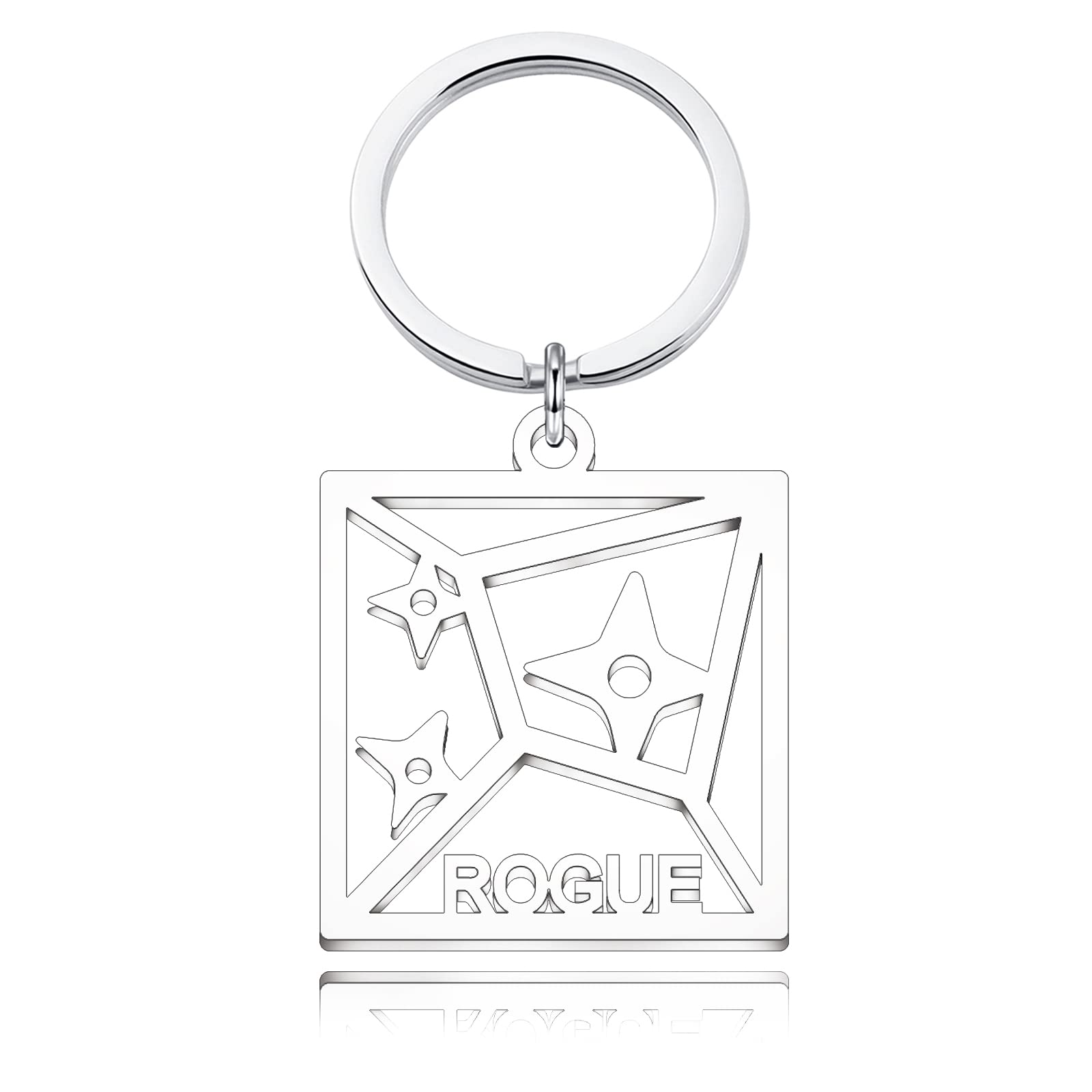 Dungeons and Dragons Gift DND Classes Icons Gift for Dungeons and Dragons Fans DND Keychain (Rogue)