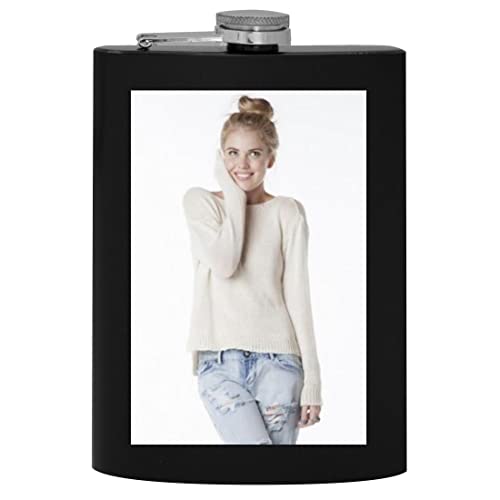 FC Carino B35Y22D63W0734644M07T32C02S27-8oz Black Hip Alcohol Drinking Flask PDI #PIDP734644