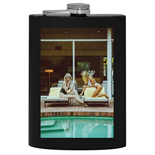 FC Carino B35Y22D63W0734654M07T32C02S27-8oz Black Hip Alcohol Drinking Flask PDI #PIDP734654