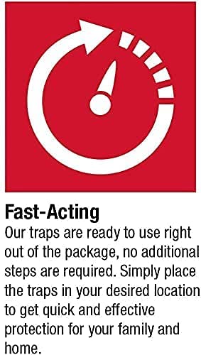 Hide N' Seal Easy Set Mouse Trap by Catchmaster - 2 Count, Ready to Use Indoors & Outdoors. Rodent Rat Heavy Gauge Trap Conceal Plastic Clean Sanitary Simple Non-Toxic No-Touch Disposal
