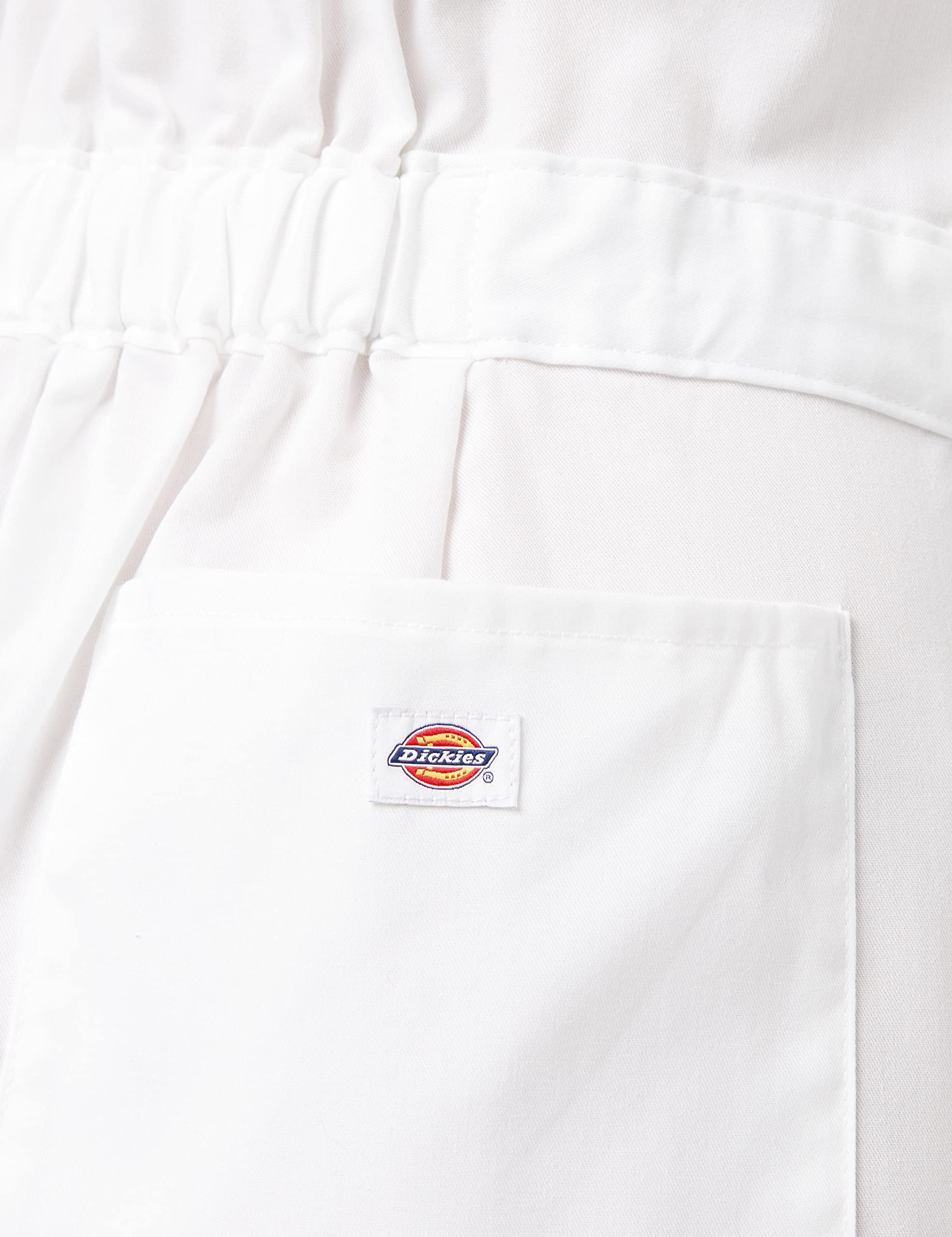 Dickies womens Short Sleeve Flex Work Utility Coveralls, White, X-Small US