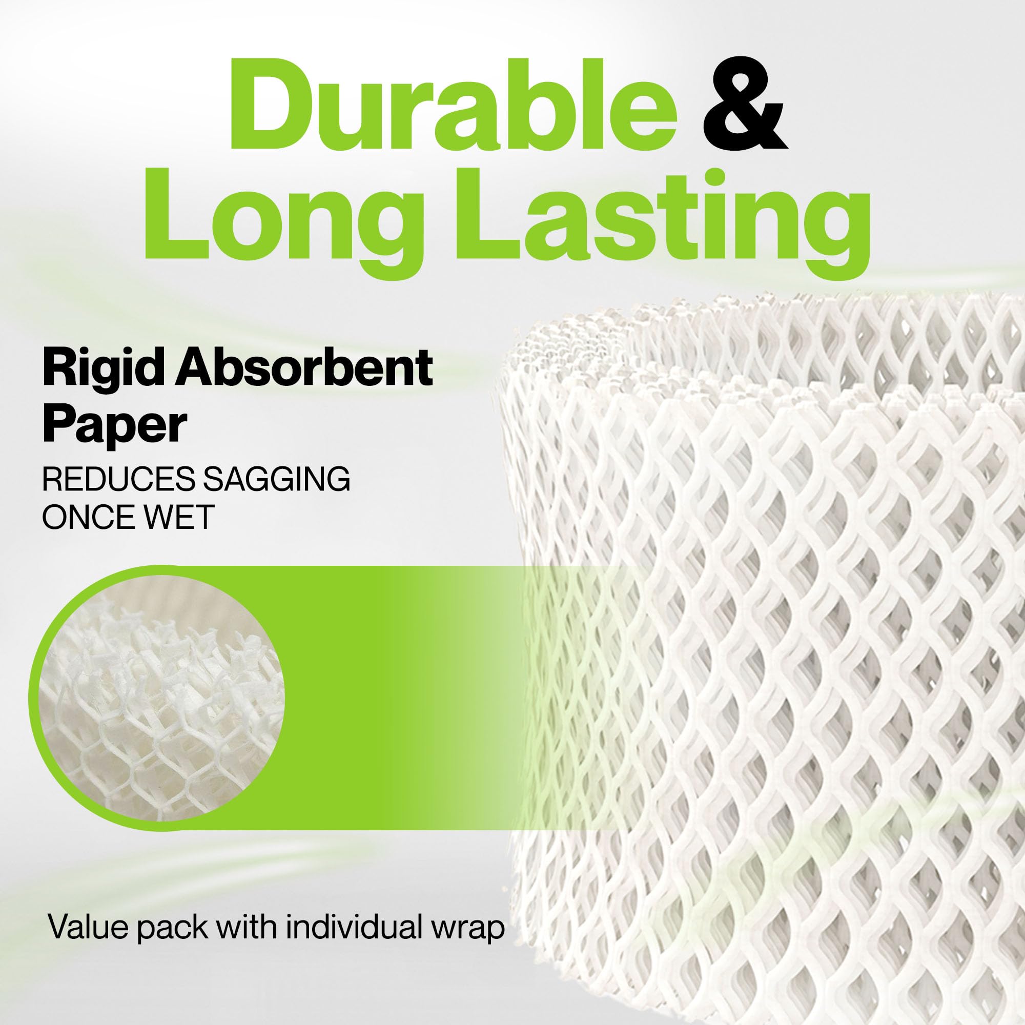 Durabasics 4 Pack of Premium Humidifier Filters Compatible with Honeywell Humidifier Filter HAC-504, HAC-504AW & Honeywell Filter A | Replacement for Honeywell Filter HCM 350 & Cool Mist Humidifiers
