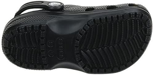 Crocs Kids' Classic Clog , Black/Black, 5 Big Kid