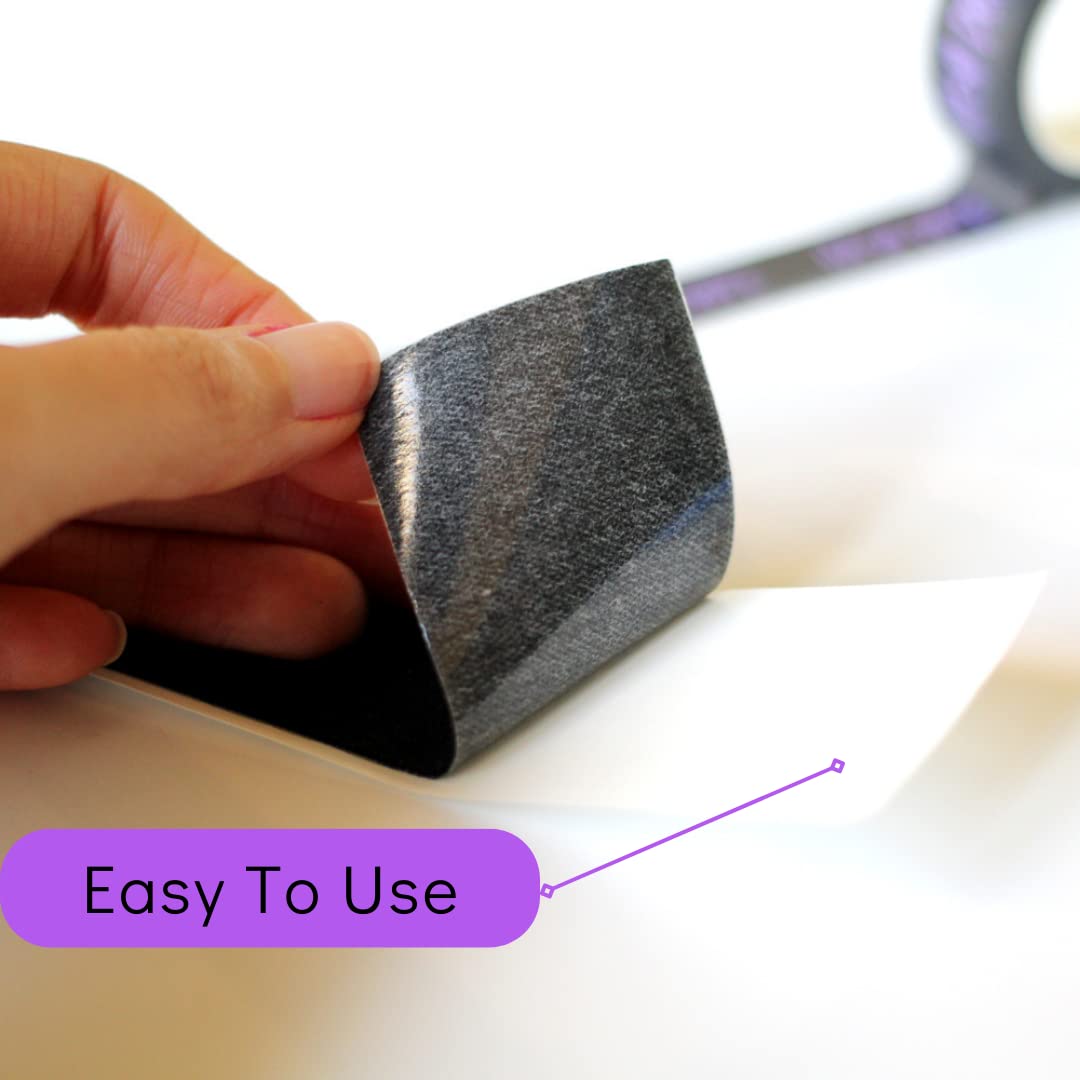 Fingerboard Grip Tape, 10 Pcs PRO Foam Custom Finger Skateboard Tape 110x38mm with 1 HASODOPE Tape