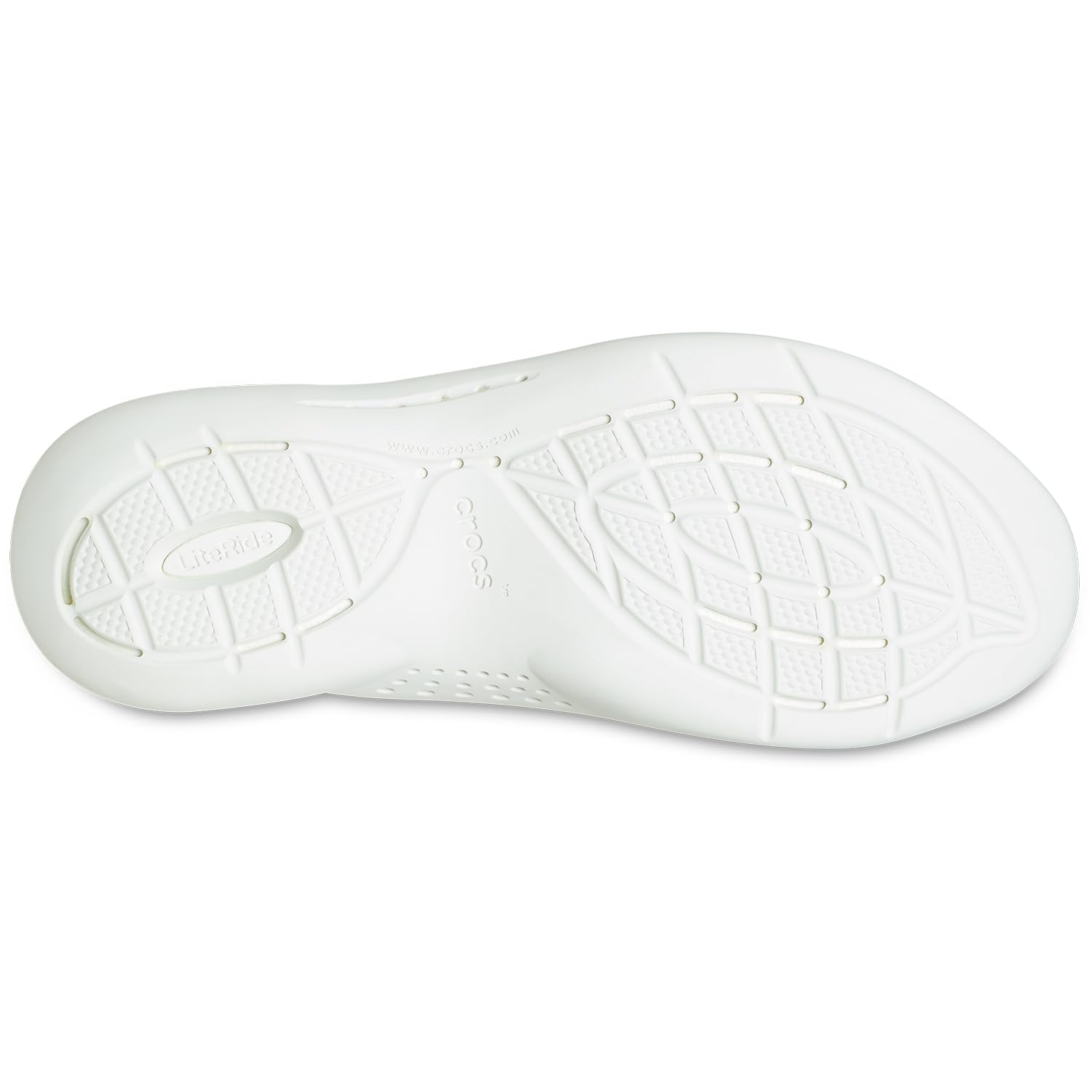 Crocs Women's LiteRide 360 Pacer Sneakers Almost White, Numeric_8