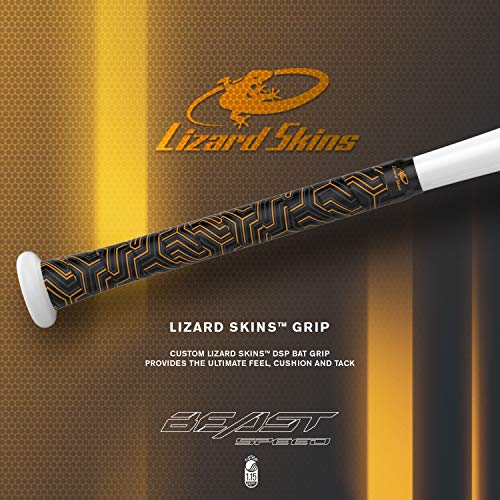 Easton Beast Speed -10 (2 3/4") USSSA Senior League Baseball Bat | 2019 | 1 Piece Aluminum | ATAC Alloy | Lizard Skin Grip