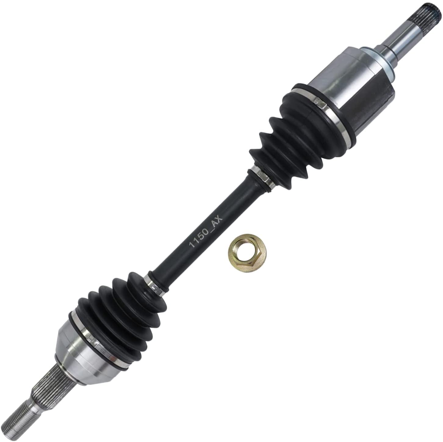 Detroit Axle - Front CV Axles for Buick Enclave Chevy Traverse GMC Acadia Limited Saturn Outlook 2 CV Axle Shafts Set Replacement
