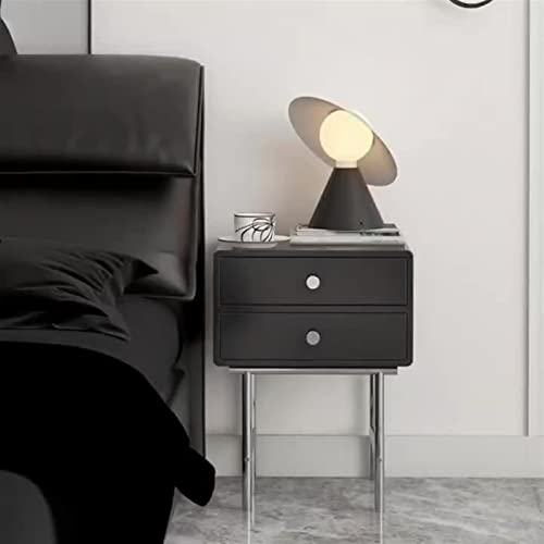 HIGOH Bedside Table Nightstand Simple Modern Coffee Table Side Table Storage Cabinet Apartment Cabinet