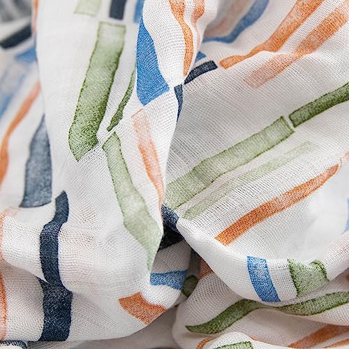 Little Unicorn – Home Run Deluxe Swaddle Set | Set of 2 | 100% Rayon Muslin from Bamboo | Super Soft | Newborns and Infants | Large 47” x 47” | Machine Washable