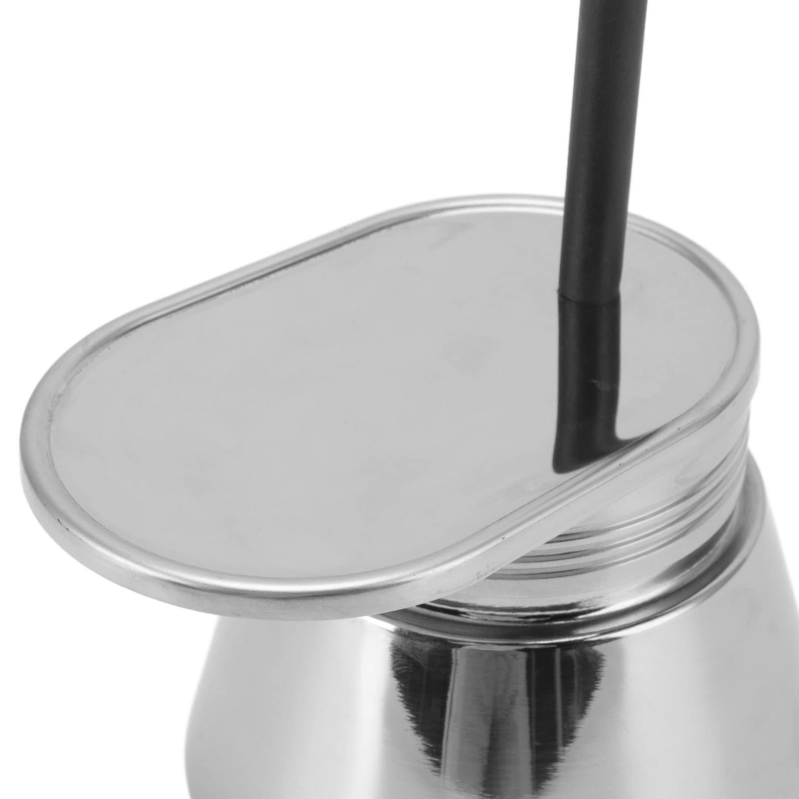 Espresso Maker, Single Spout Stovetop Moka Pot Stainless Steel Mini Stovetop Espresso Percolator Italian Type Espresso Cup Coffee Maker,Use on Stove at Home or Camping