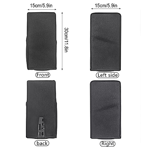 Dsut Cover for Xbox Series X Console Premium Nylon Cloth Anti Scratch Waterproof Cover Sleeve and Dust-Proof with Back Cable Port