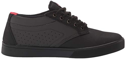 Etnies mens Jameson Mid Crank Mtb Bike Skate Shoe, Black/Dark Grey/Red, 13 US