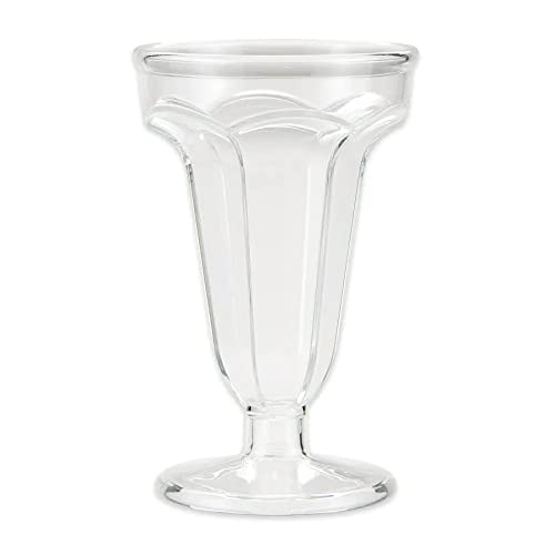 G.E.T. ICM-24-CL BPA-Free Plastic Classic Ice Cream Sundae Serving Cups, 5 Ounce, Clear (Set of 12)