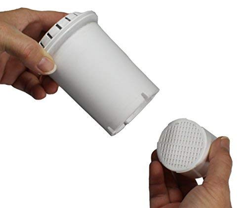 Invigorated Water pH Restore Glass Alkaline Water Pitcher - Plus PH001 3 Pack Replacement Filters + 1Pk PH002 UF Membrane Filter Bundle