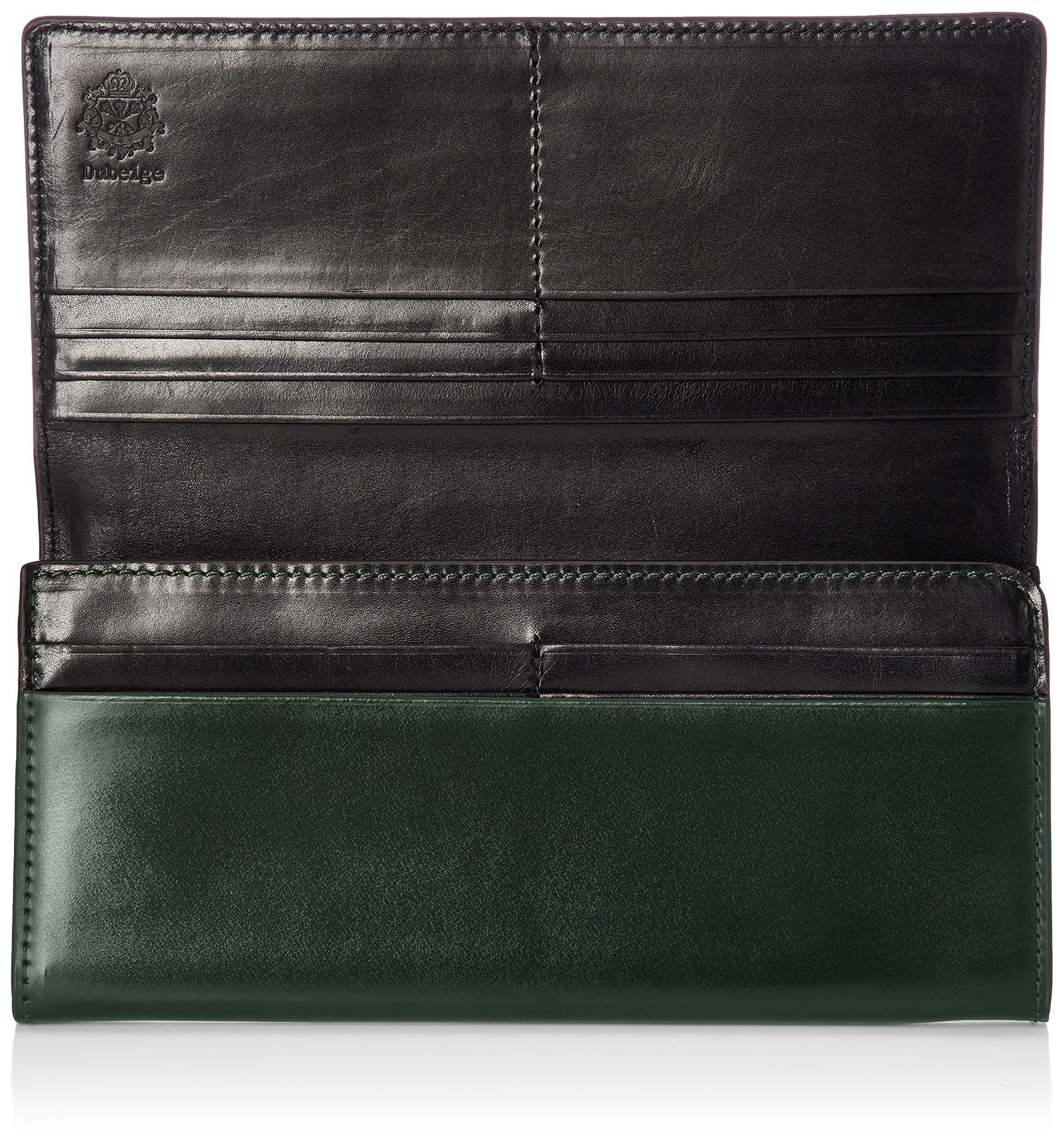Dubeige(ドゥベージュ) Men's ADVAN Leather Long Wallet, Green